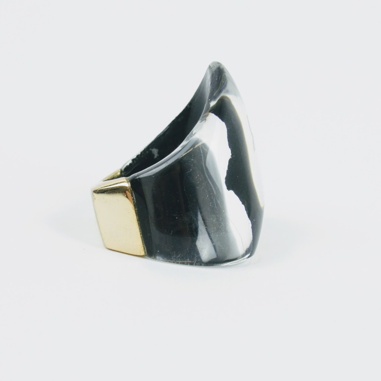 Alexis Bittar Lucite Cocktail Ring