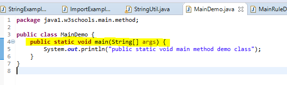 Understanding public static void main (String[ ] args)) in Java ...
