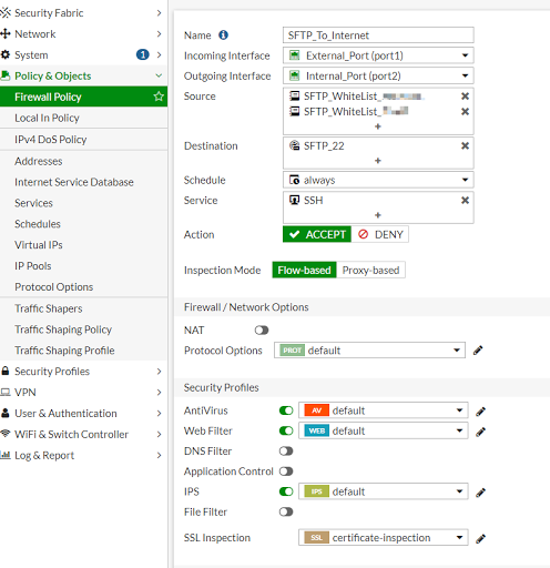 To Be A CyberMan: Set Up SFTP Server On Azure VM behind FortiGate Firewall