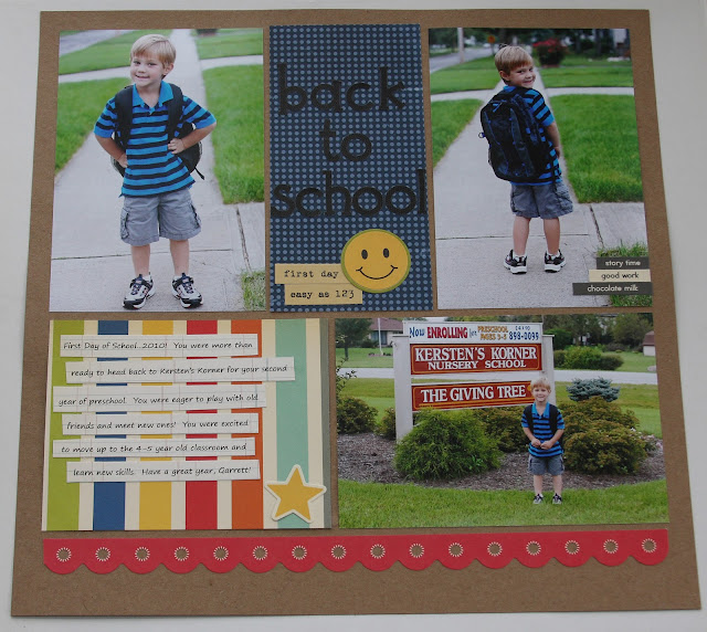Main Street Madness: 2010 Back to School Layouts