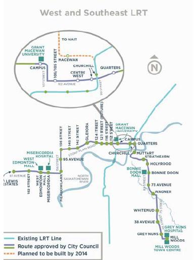 Transit Utopia: Review of Edmonton's West & Southeast LRT Route