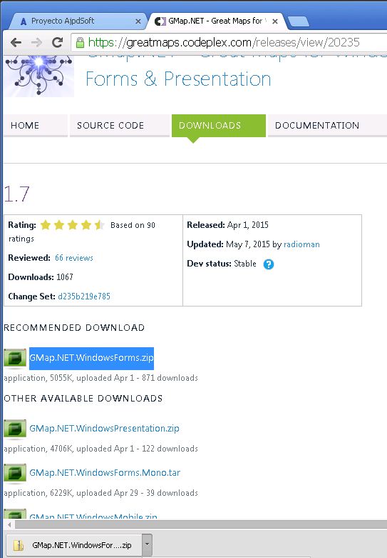 Cómo usar mapas geográficos aplicaciones Visual Studio .NET ...