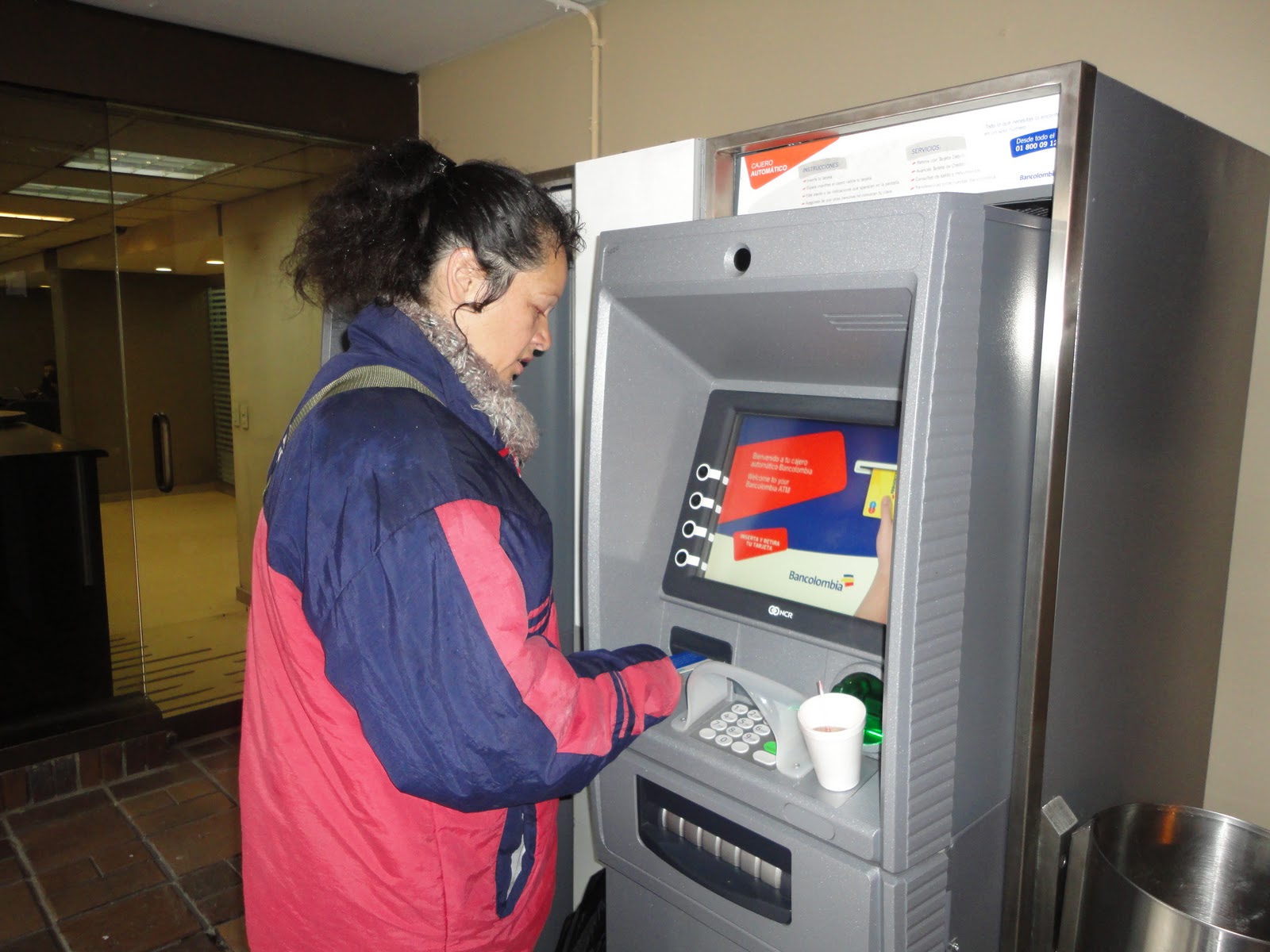 Julieth Bejarano: Cajero automatico Bancolombia