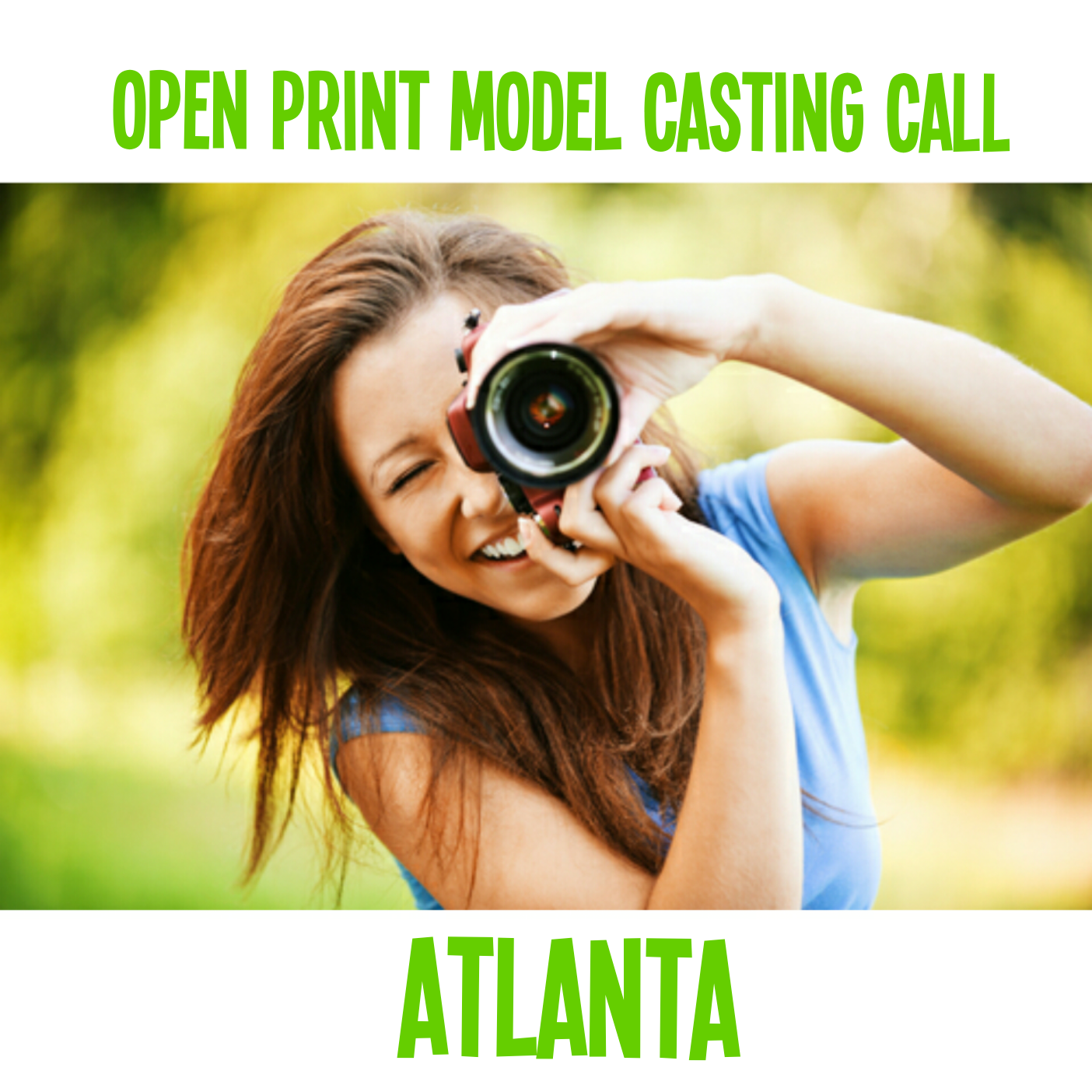 Salon Bar Blog: Modeling Job Casting Call for Print Models in Atlanta