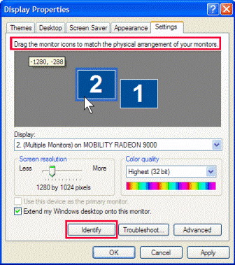 Wadix Group: Extend your laptop display to a monitor.