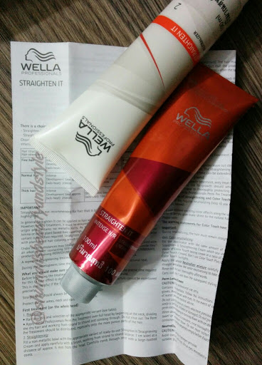 shumailsbeautyandstyle: Wella Hair Straightening Kit Review And Photos