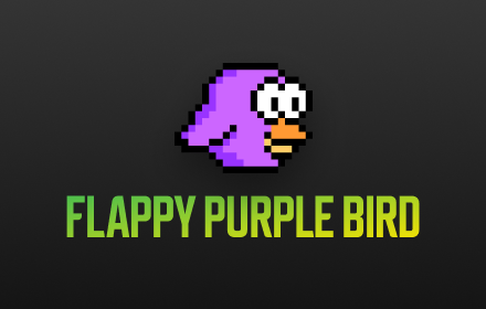 Flappy Bird Purple - Addictive Arcade-Style Chrome Extension Game