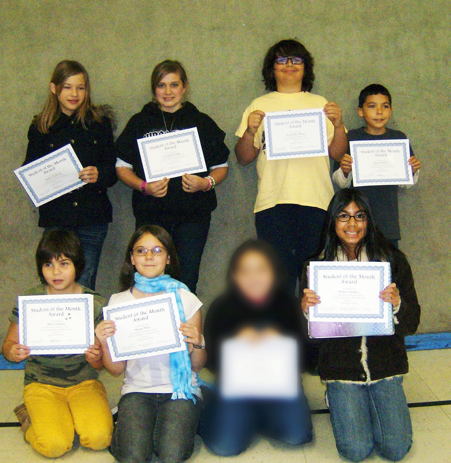 Copper Gazette: Congratulations Copperopolis Elementary Student of the ...