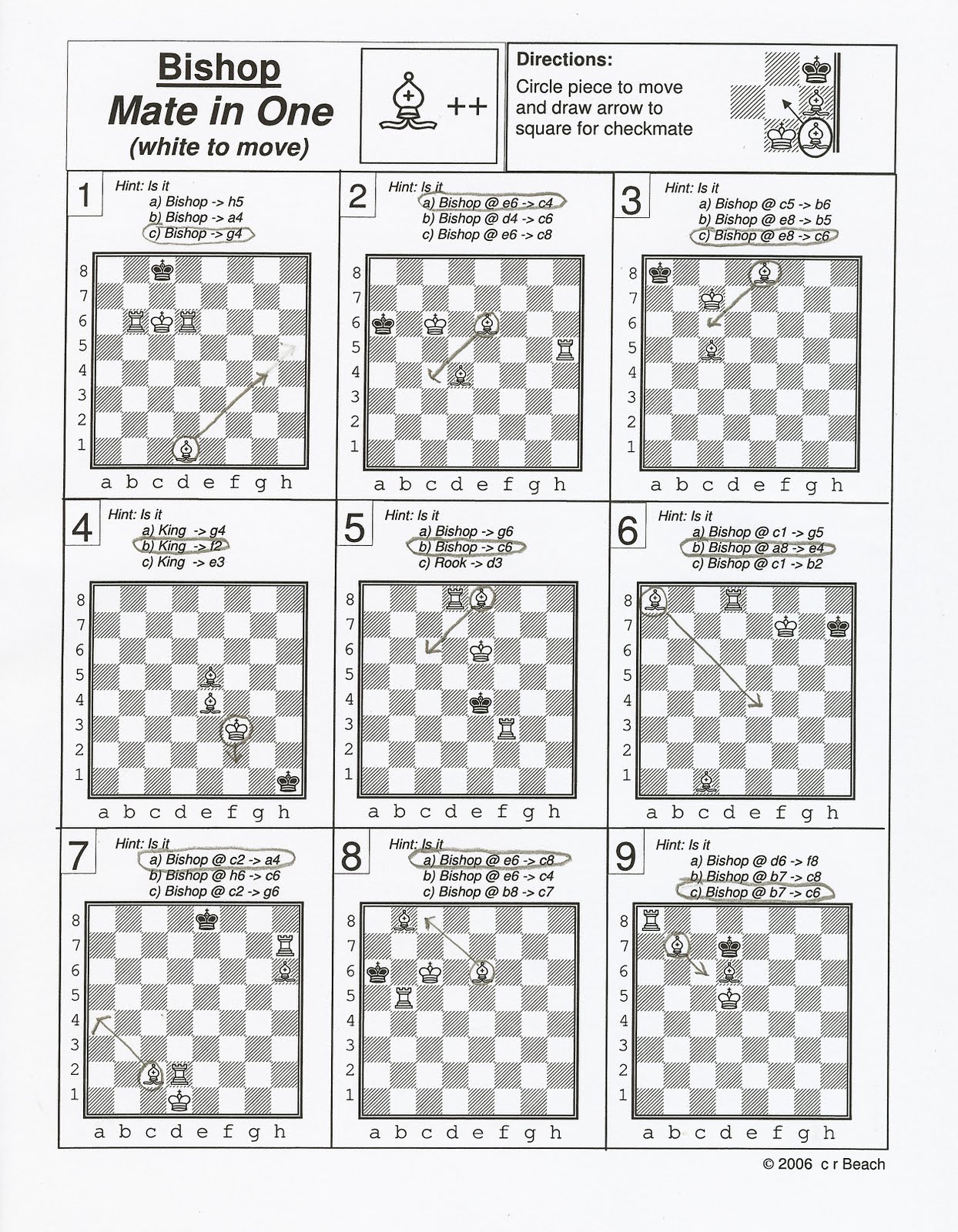Chess Puzzles Printable Worksheets Pdf Printable Templates