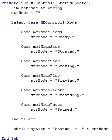 Membuat Mp3 Player Menggunakan Visual Basic