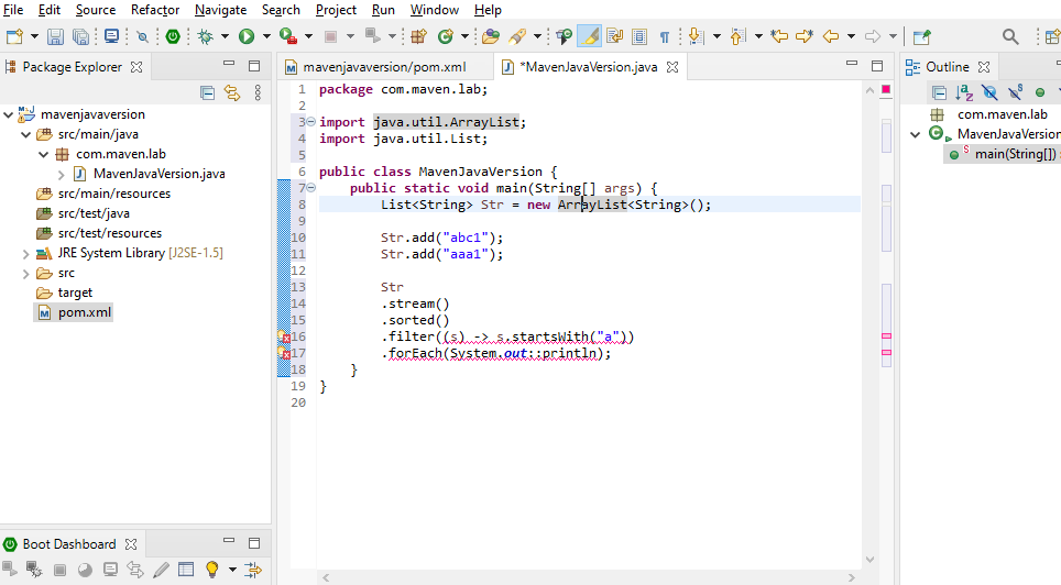 Holocron Sts4 Java Version Maven Simple Configuration