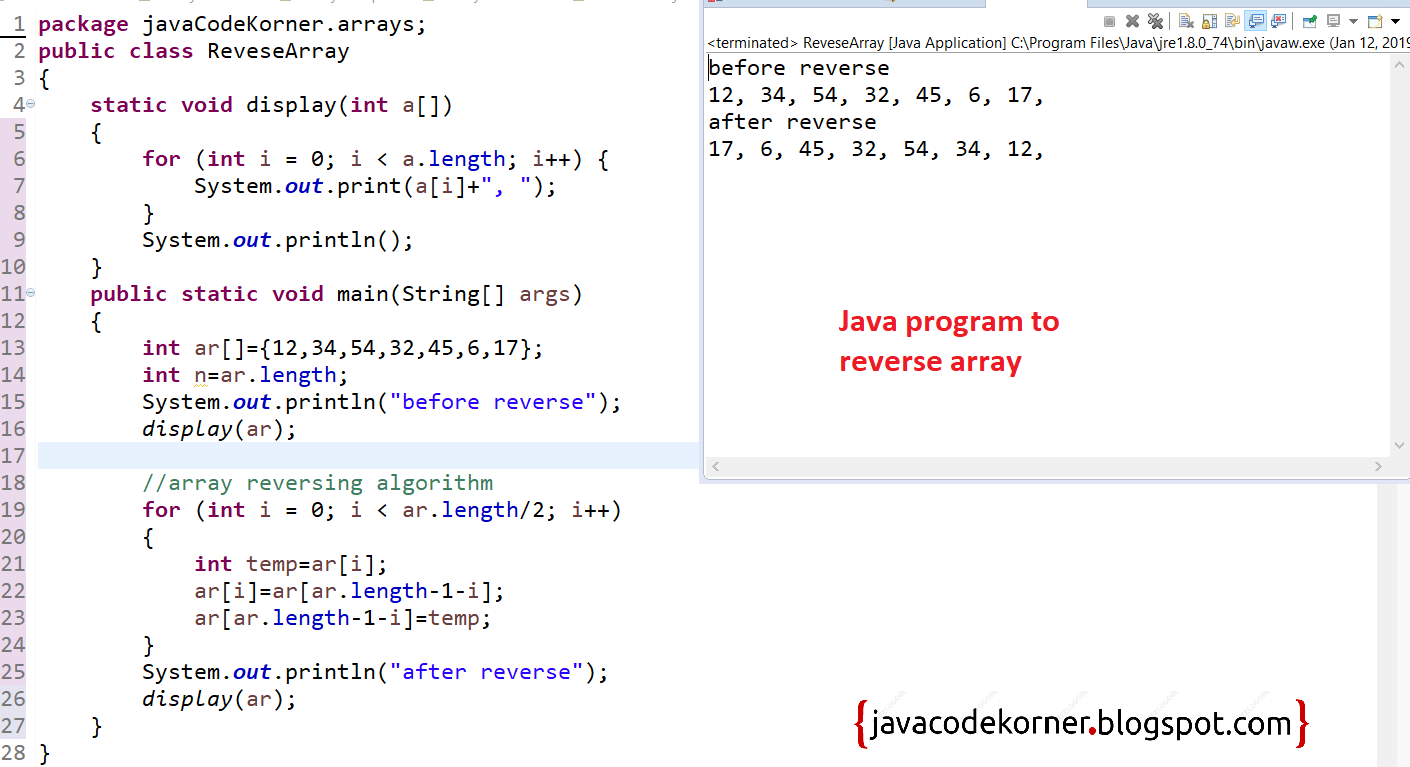 Java Array List Get First Element Design Talk