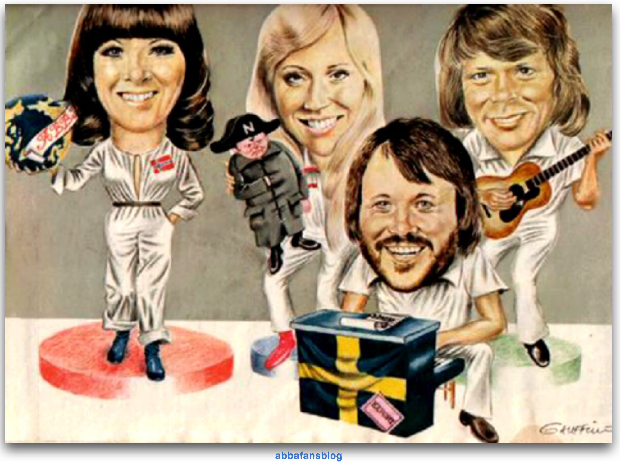 ABBA Fans Blog: Abba Cartoon