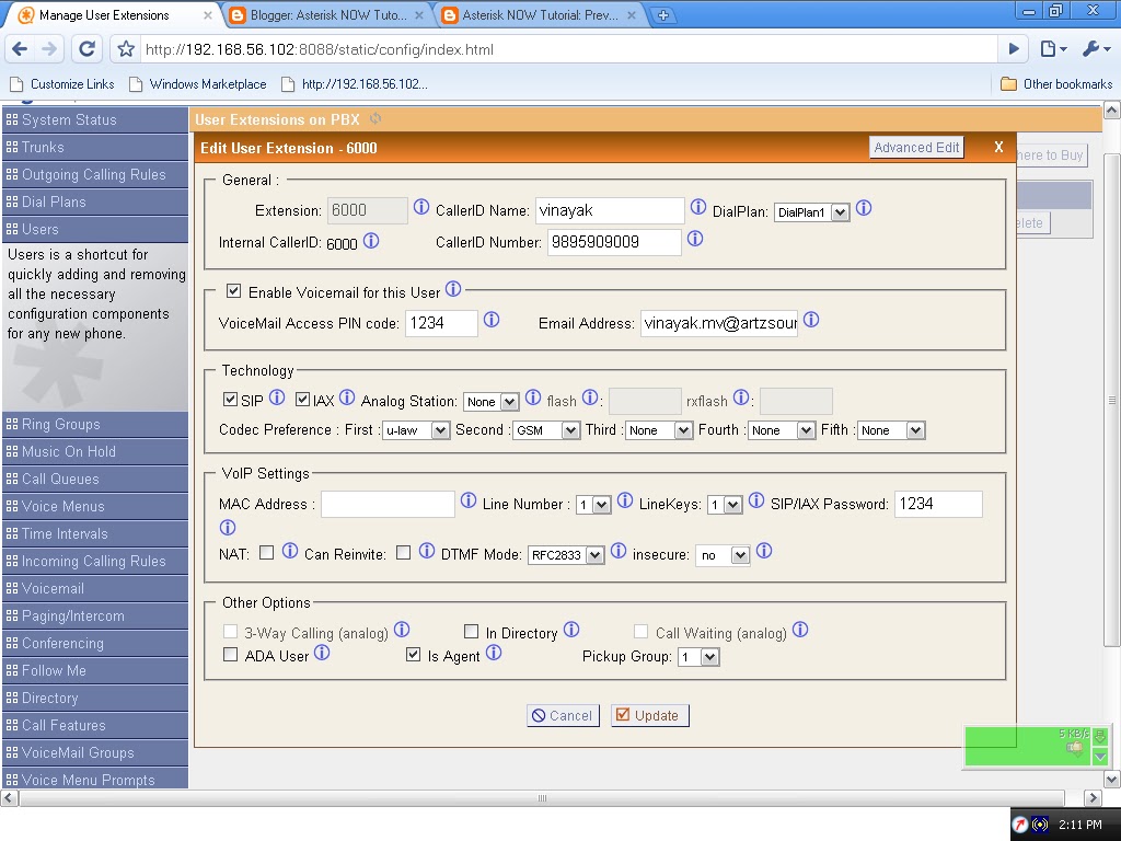 Asterisk Now Tutorial