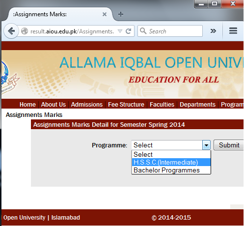 Aiou Assignment Marks For Fa Ba Programmes Available Now Learning