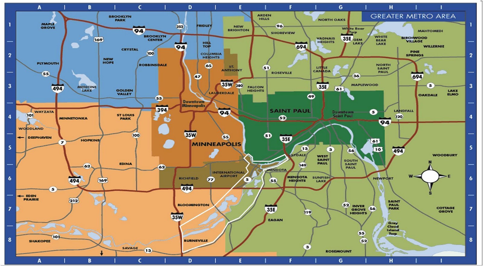 Bdote Peace Park: Bdote Maps