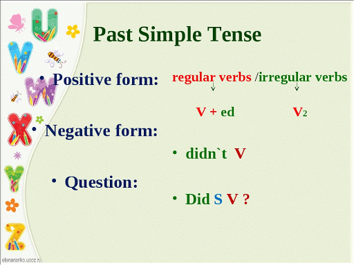 I study English!: Past Simple