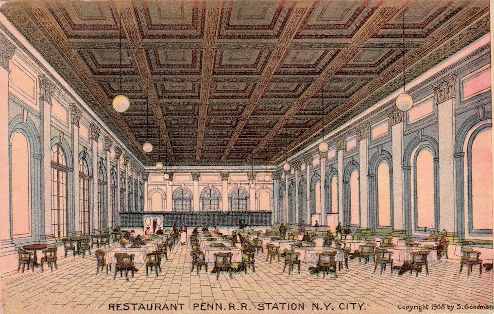 The Paper Collector Penn Station Restaurant 1908