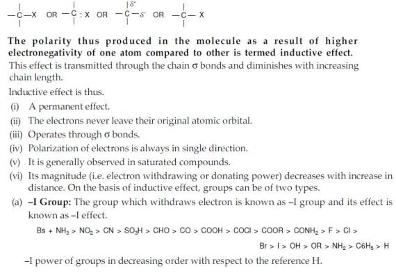 Vedupro Inductive Effect Inductive Effect In Organic Chemistry