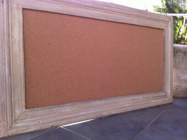 rosario DECO: CORCHO CON MARCOS DE MADERA