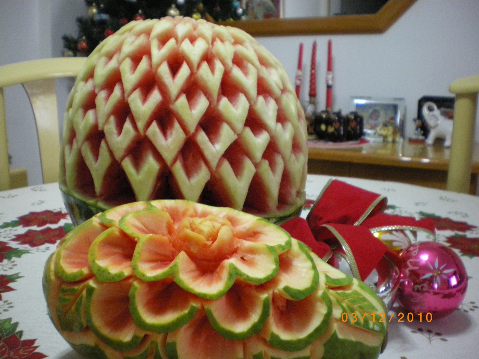 Mada artes: Artes em frutas