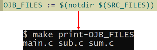 Makefile Functions