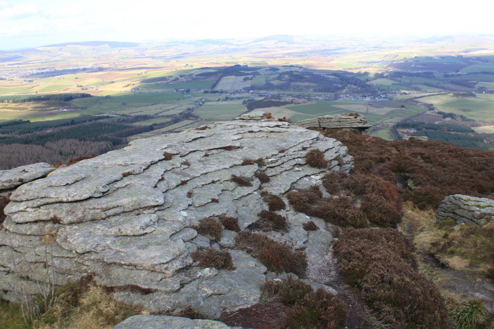 Walking in the North East of Scotland: Millstone Hill & Bennachie