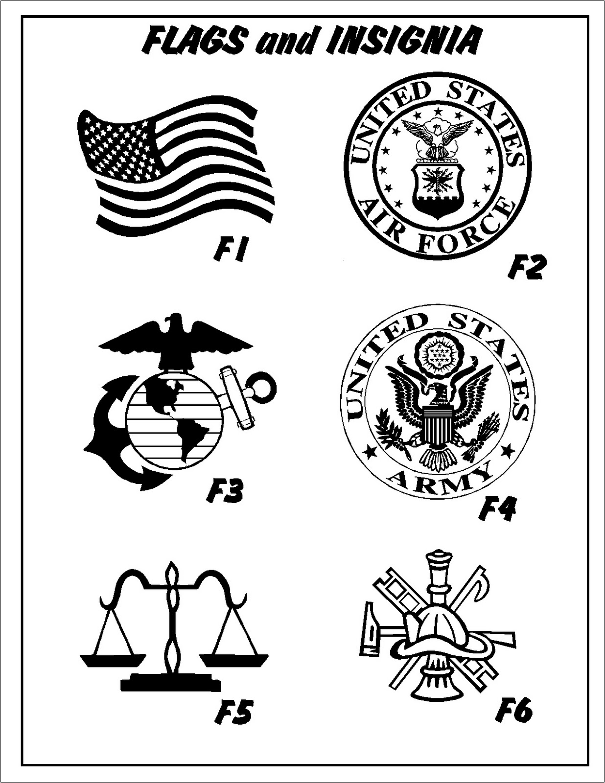 Stepping Stone Samples: FLAGS and INSIGNIA