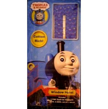 Thomas the Tank Engine Window Drapes | Blackout Curtains