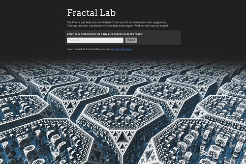 Fractal Lab Explorer No Browser Aberto Até De Madrugada