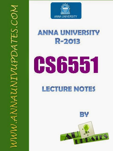 Cs6551 Computer Networks Cn Lecture Notes And Question Bank 2 Mark With Answers Auupdates