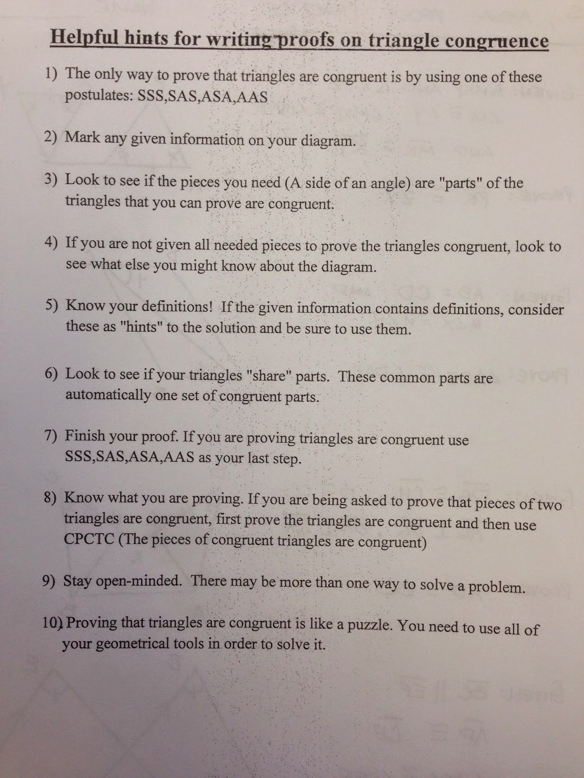 Sss Sas Asa Aas Worksheet Proworksheet