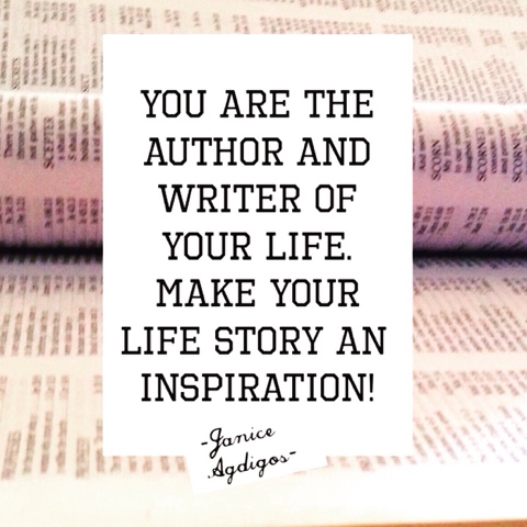 Inspirational and Motivational Quotes: You are the author of your life!