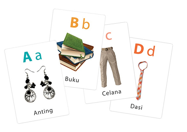 Flashcard Huruf Kata Benda Download Flashcard Gratis