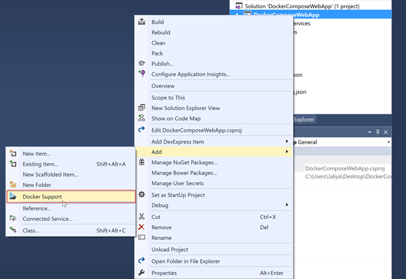 Jaliya's Blog: Creating and Debugging Docker Enabled .NET Core Project ... Jaliya's Blog: Creating and Debugging Docker Enabled .NET Core Project ...