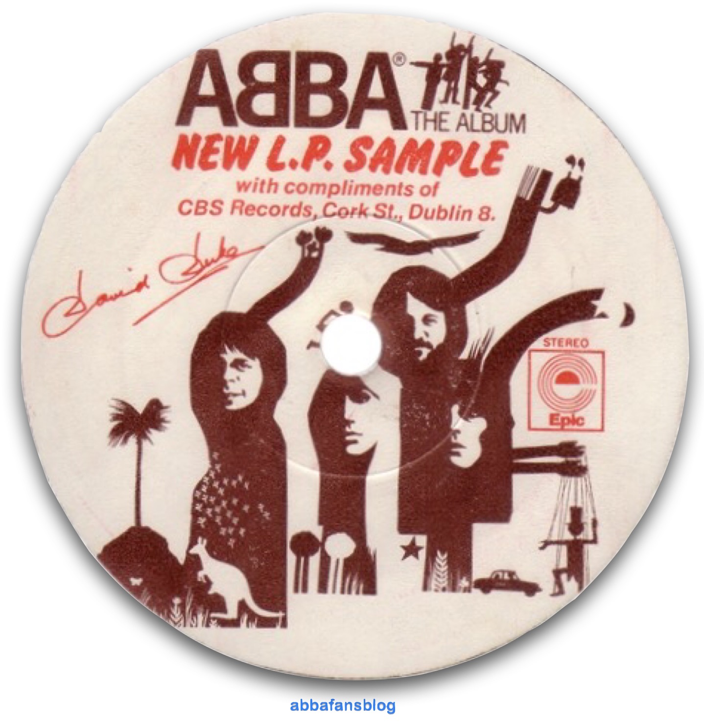 ABBA Fans Blog: Rare "Abba The Album" Sampler Single