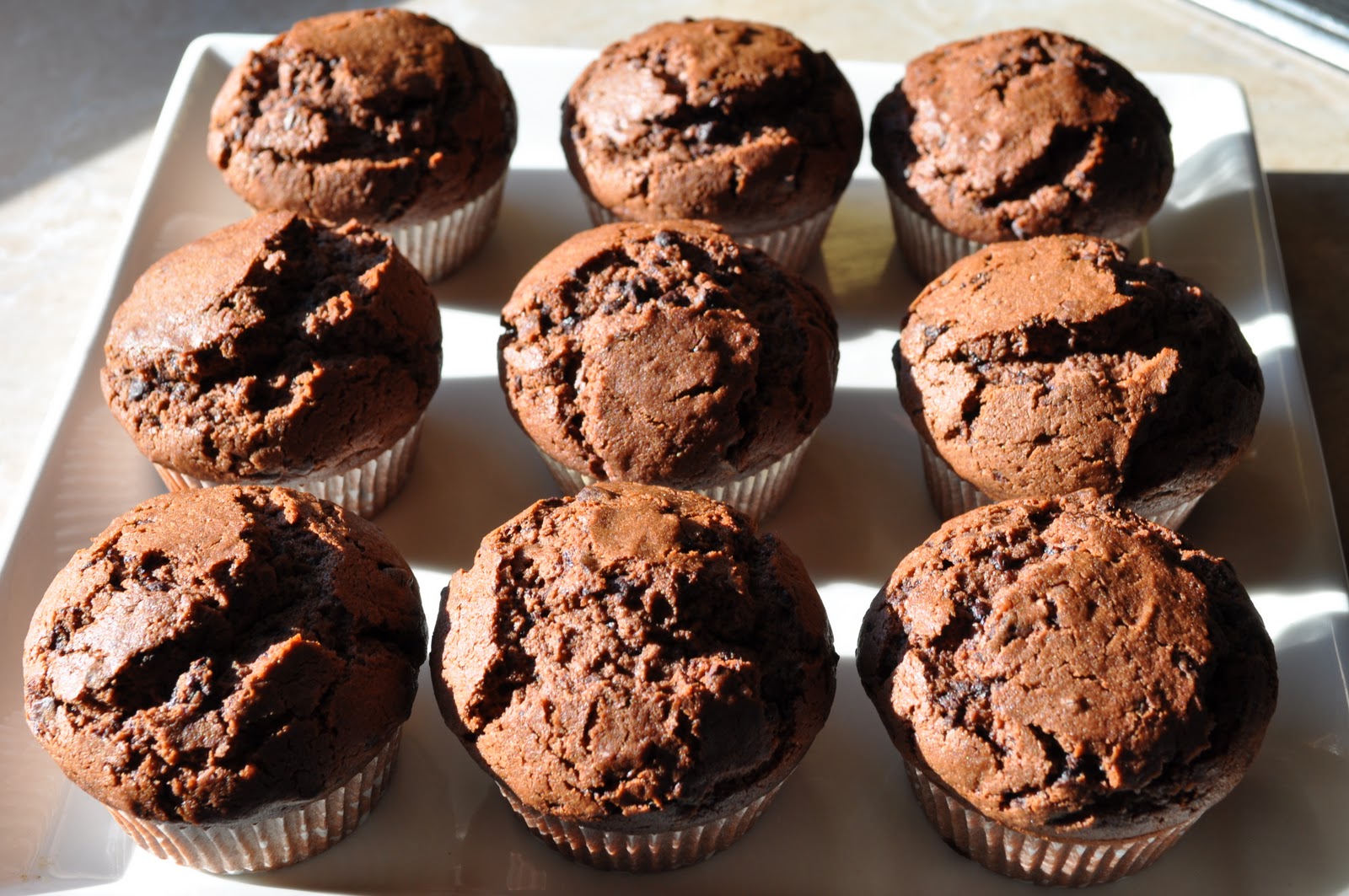 Suklaaneidit: Amerikkalaiset suklaamuffinssit