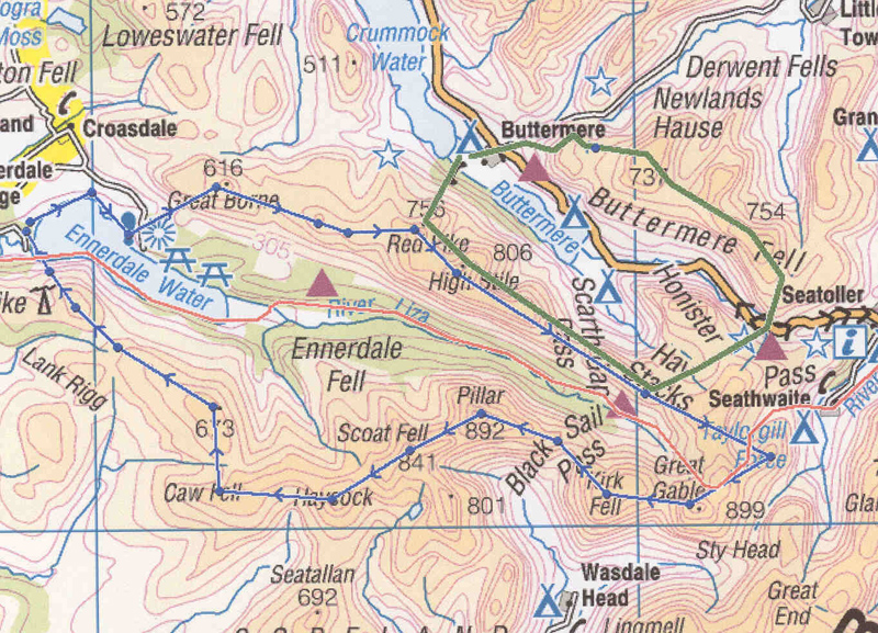 conradwalks: Buttermere Horseshoe