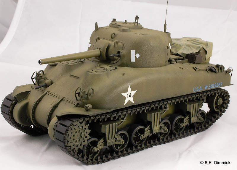 North African Tasca M4A1 Lima Sherman - Missing-Lynx