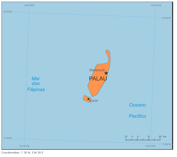 Blog de Geografia: Mapa de Palau