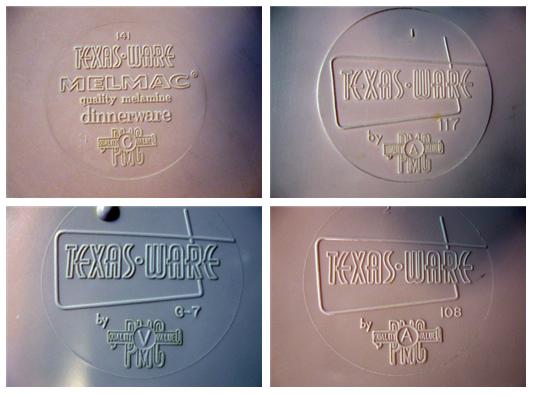 First A Dream: Texas Ware - Melamine Dishes from the 50's