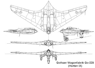 Weapons around the World: The german "Go 229" also named Horton HO IX 229