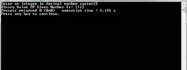 C Program To Convert Integer To Binary Without Loops Dishblogs