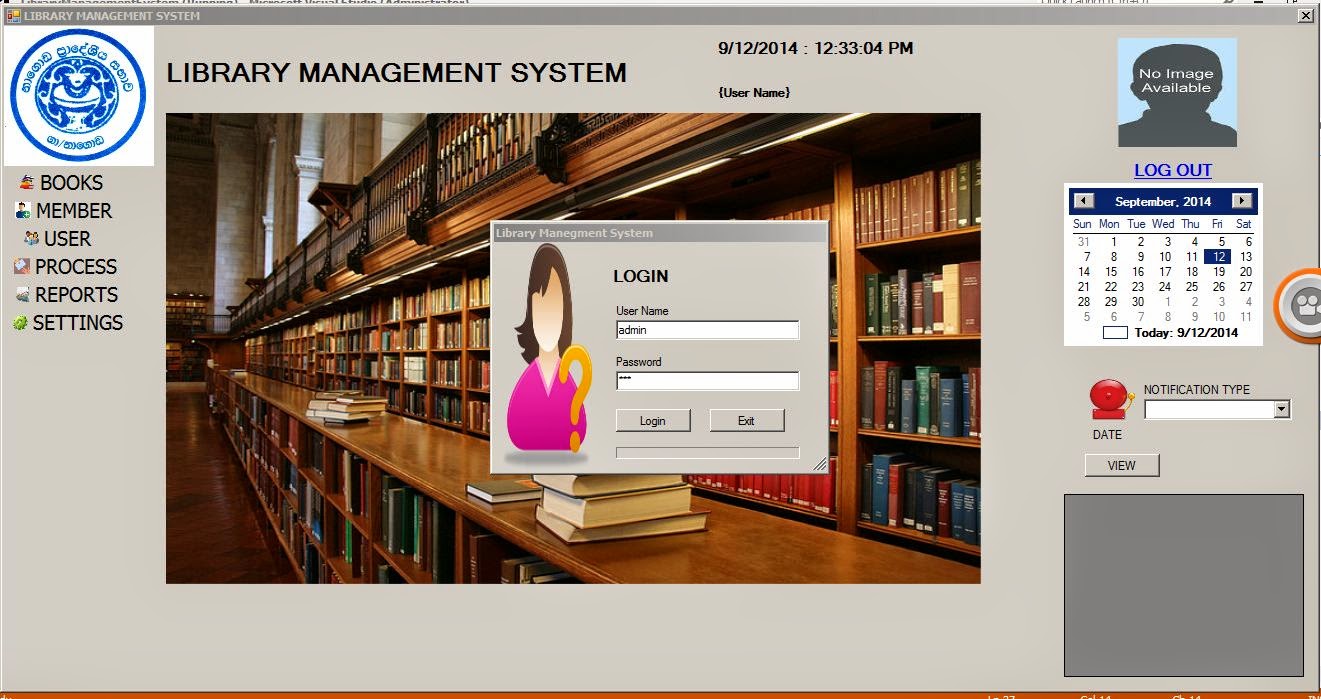 My Student Projects Library Management System
