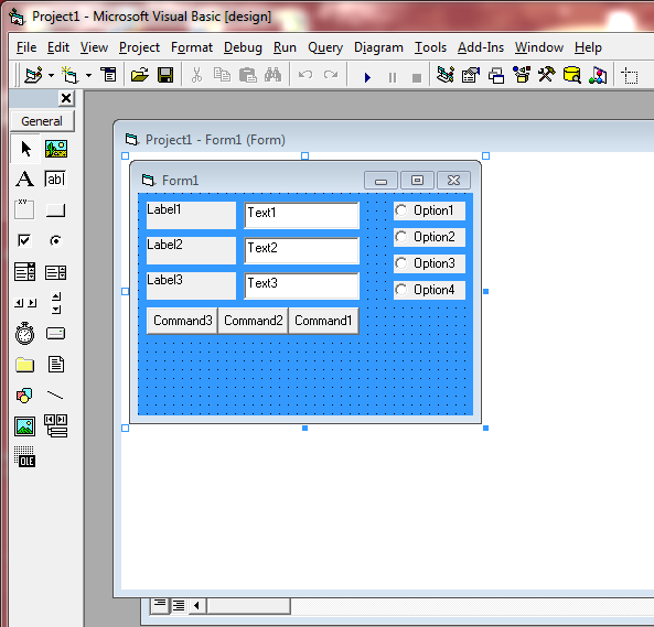 Tutorial Vb Option Button Program Code Vb 6 0 Visual Basic Tutorial 13