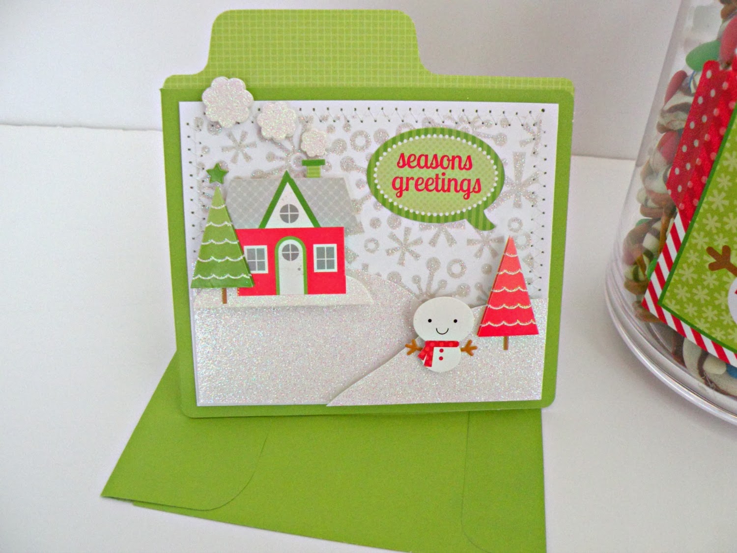 Doodlebug Design Inc Blog Gift Card Holder Holiday Treat Set