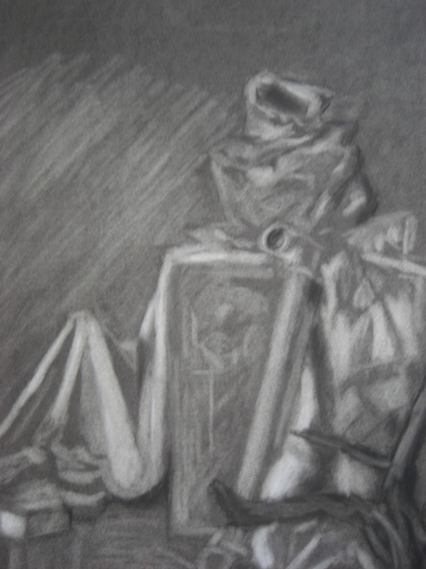 The Art is Mind: Subtractive/Additive drawing from still life