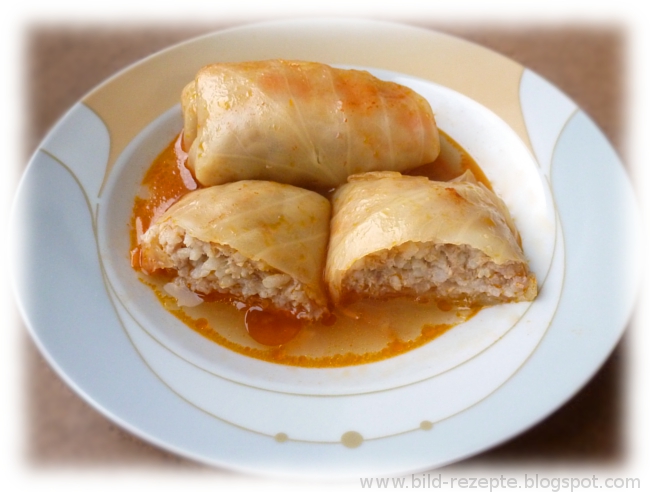 Rezepte aus meiner Küche: Golubzi (Kohlrouladen)