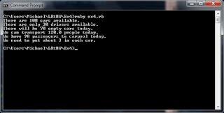 Testhead Exercise 4 Variables And Names Learn Ruby The Hard Way
