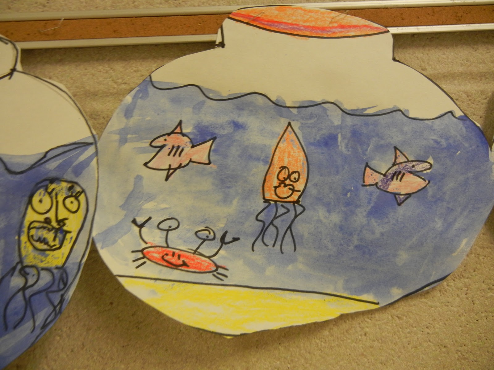 The Modern Art Smock: Kindergarten Fish Bowls